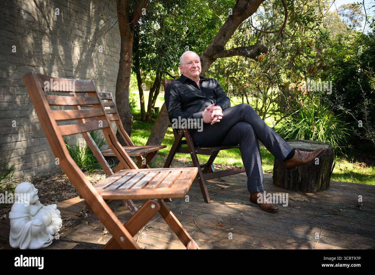 Author Greg Haddick poses for a photograph ahead of the release of his ...