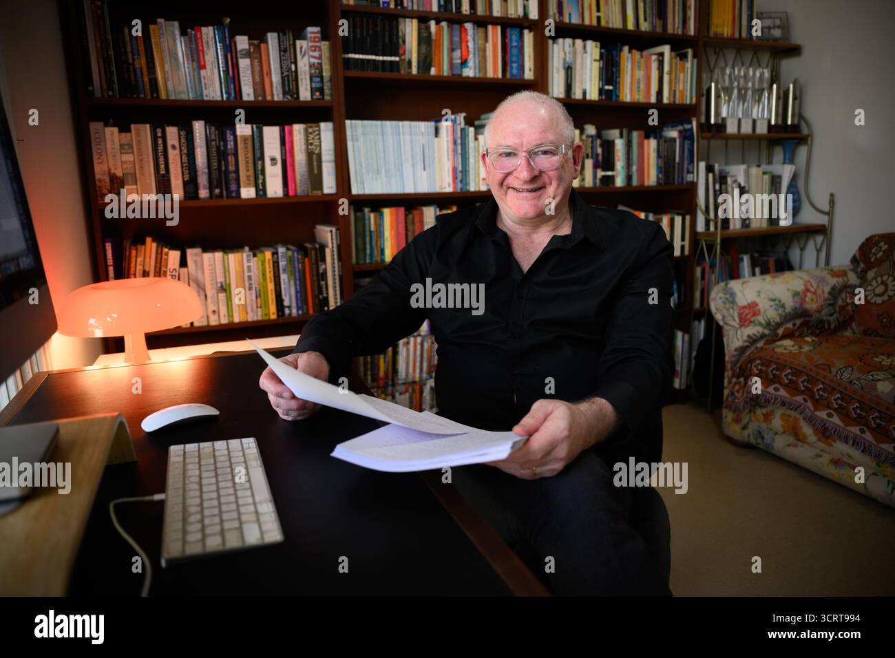 Author Greg Haddick poses for a photograph ahead of the release of his ...