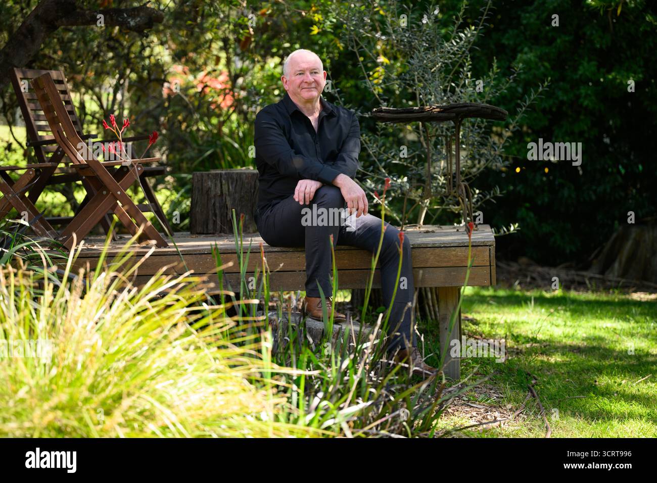 Author Greg Haddick poses for a photograph ahead of the release of his ...