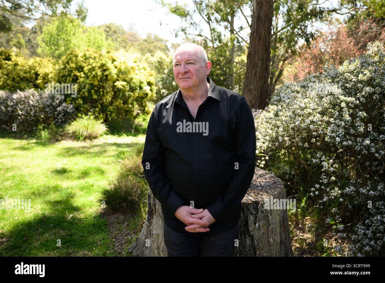 Author Greg Haddick poses for a photograph ahead of the release of his ...