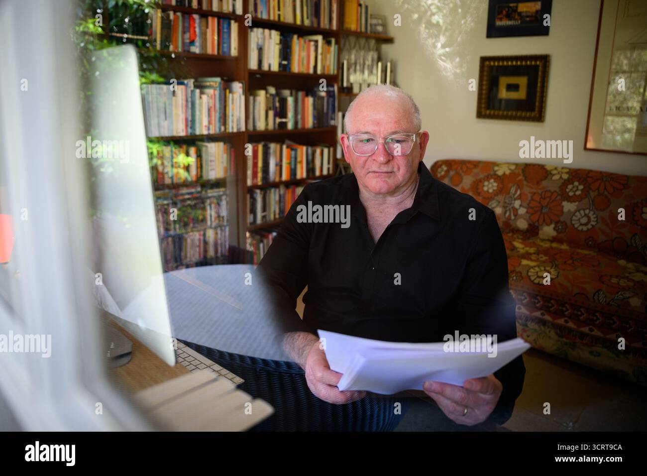 Author Greg Haddick poses for a photograph ahead of the release of his ...