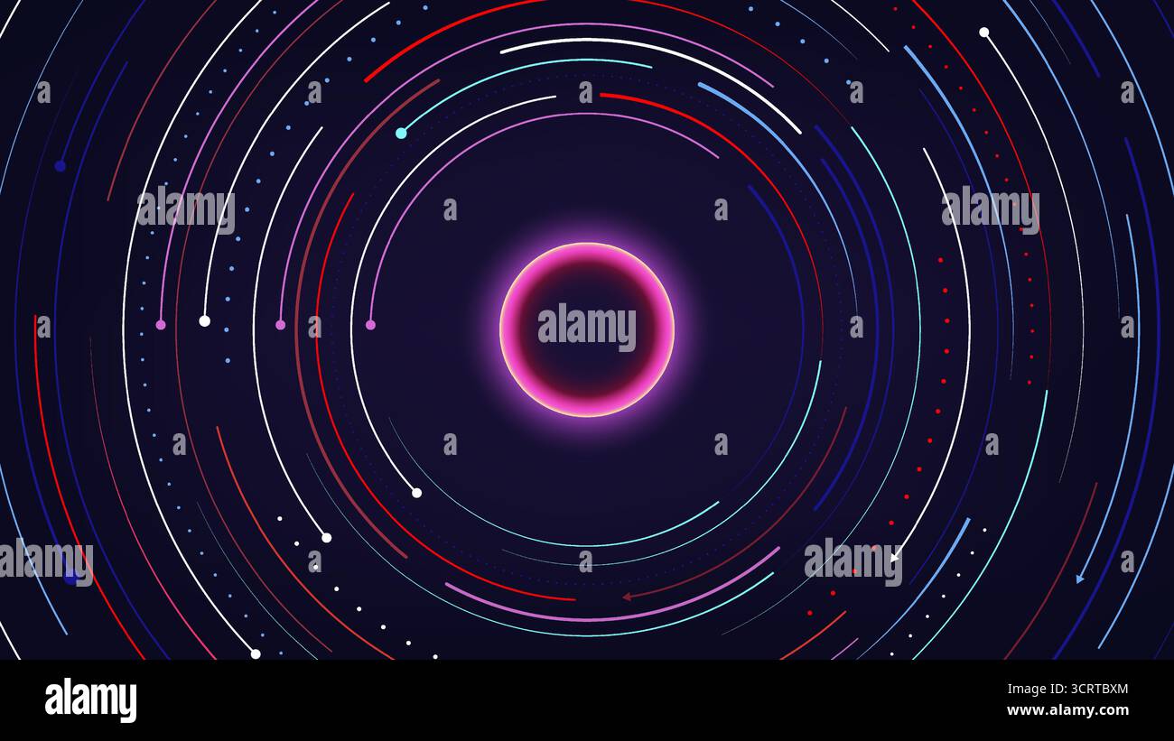 Magenta hologram Stock Vector Images - Alamy