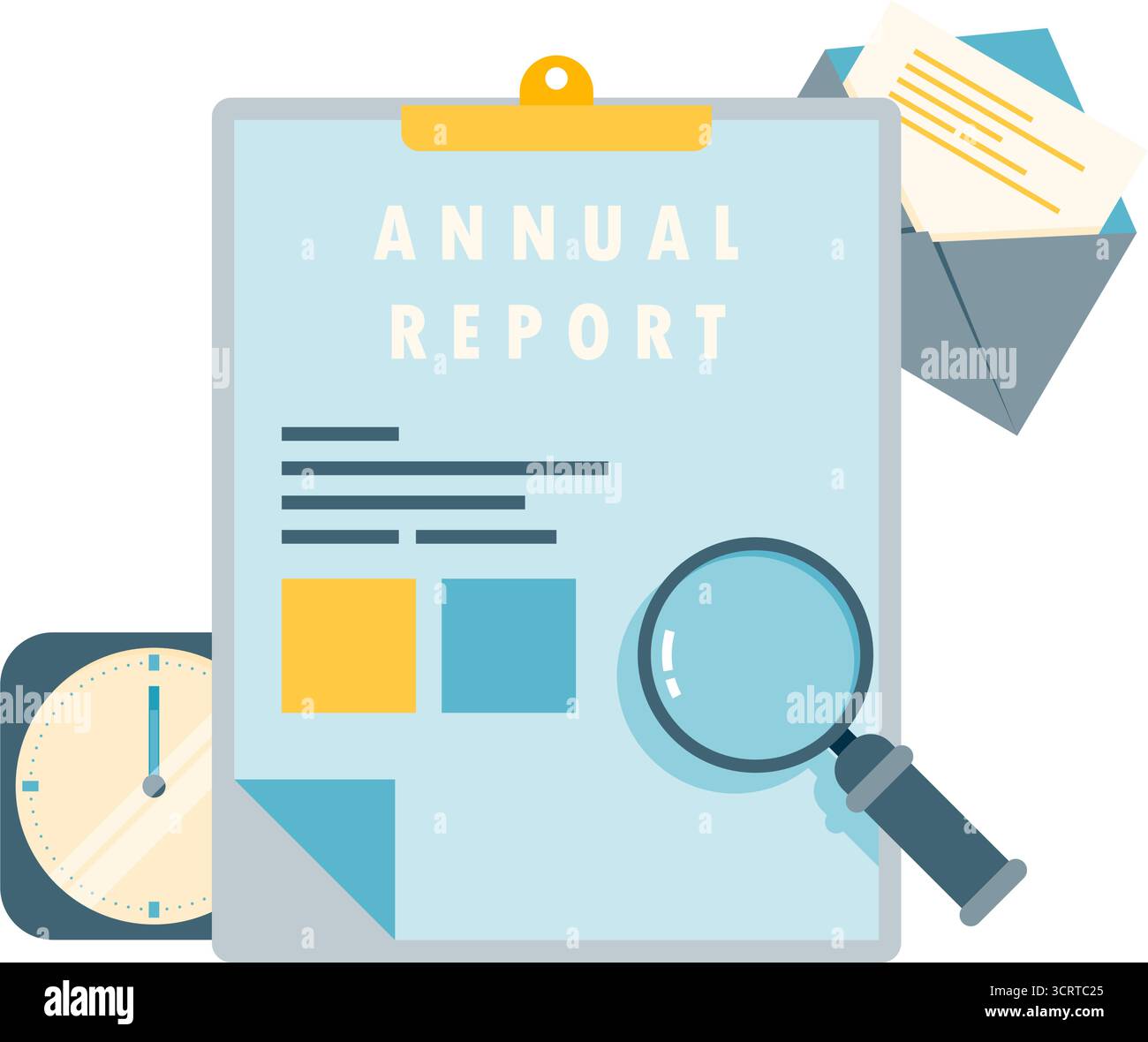 Company reports Stock Vector Images - Alamy