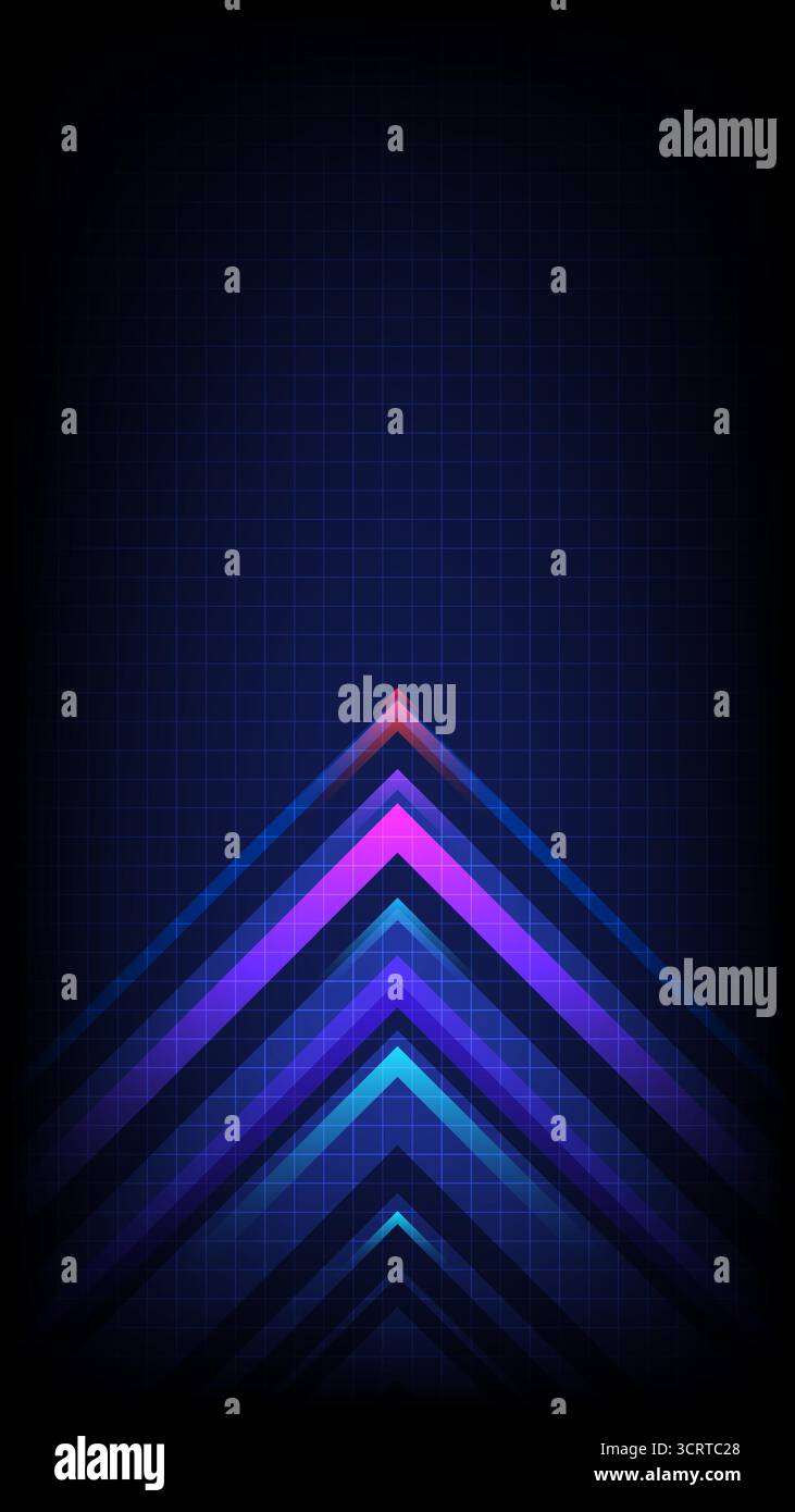 Electric blue arrows Stock Vector Images - Alamy