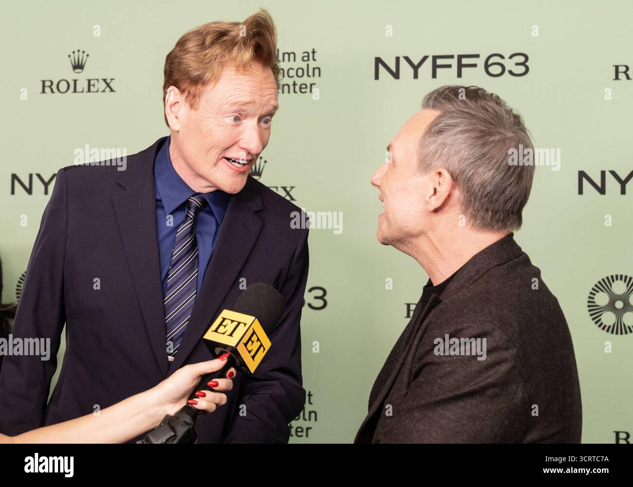 Conan O'Brien and Christian Slater attend screening of 'If I Had Legs I ...
