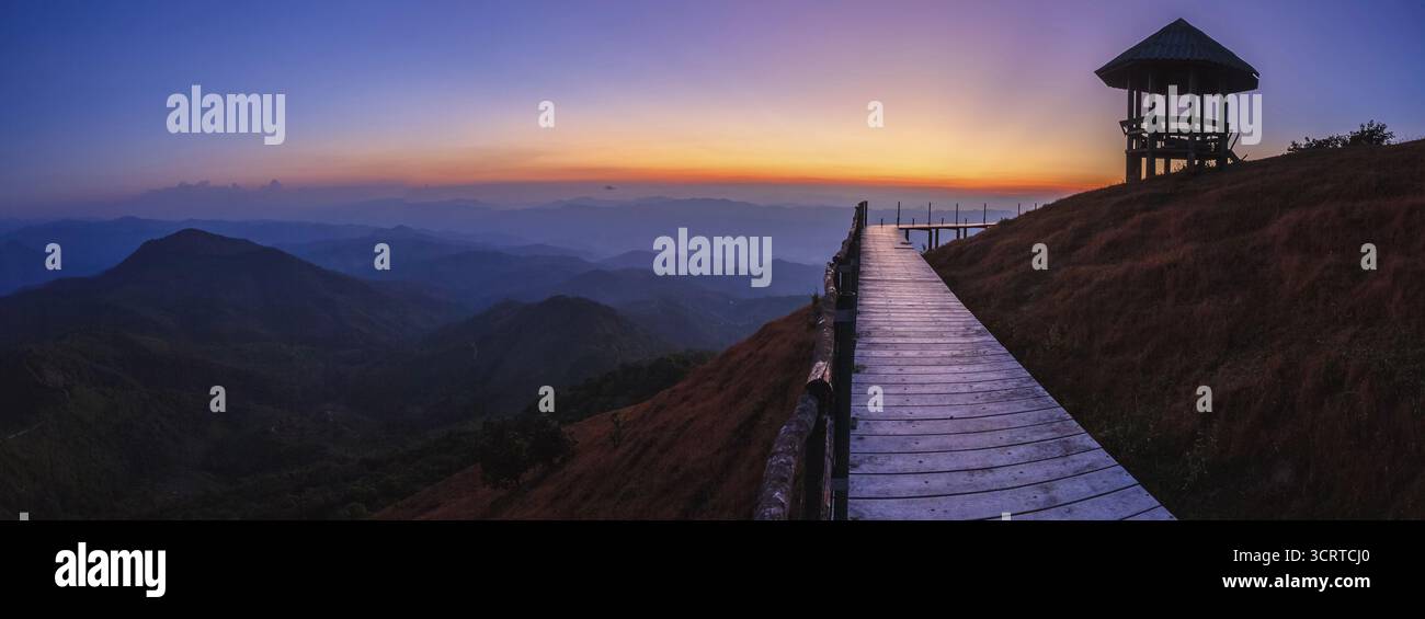 landscape "Doi pui co" Sop Moei, Mae Hong Son, Thailand Stock Photo - Alamy