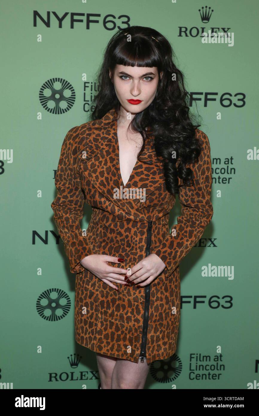 Actor Ivy Wolk attends the premiere for "If I Had Legs I'd Kick You" at Alice Tully Hall during ...