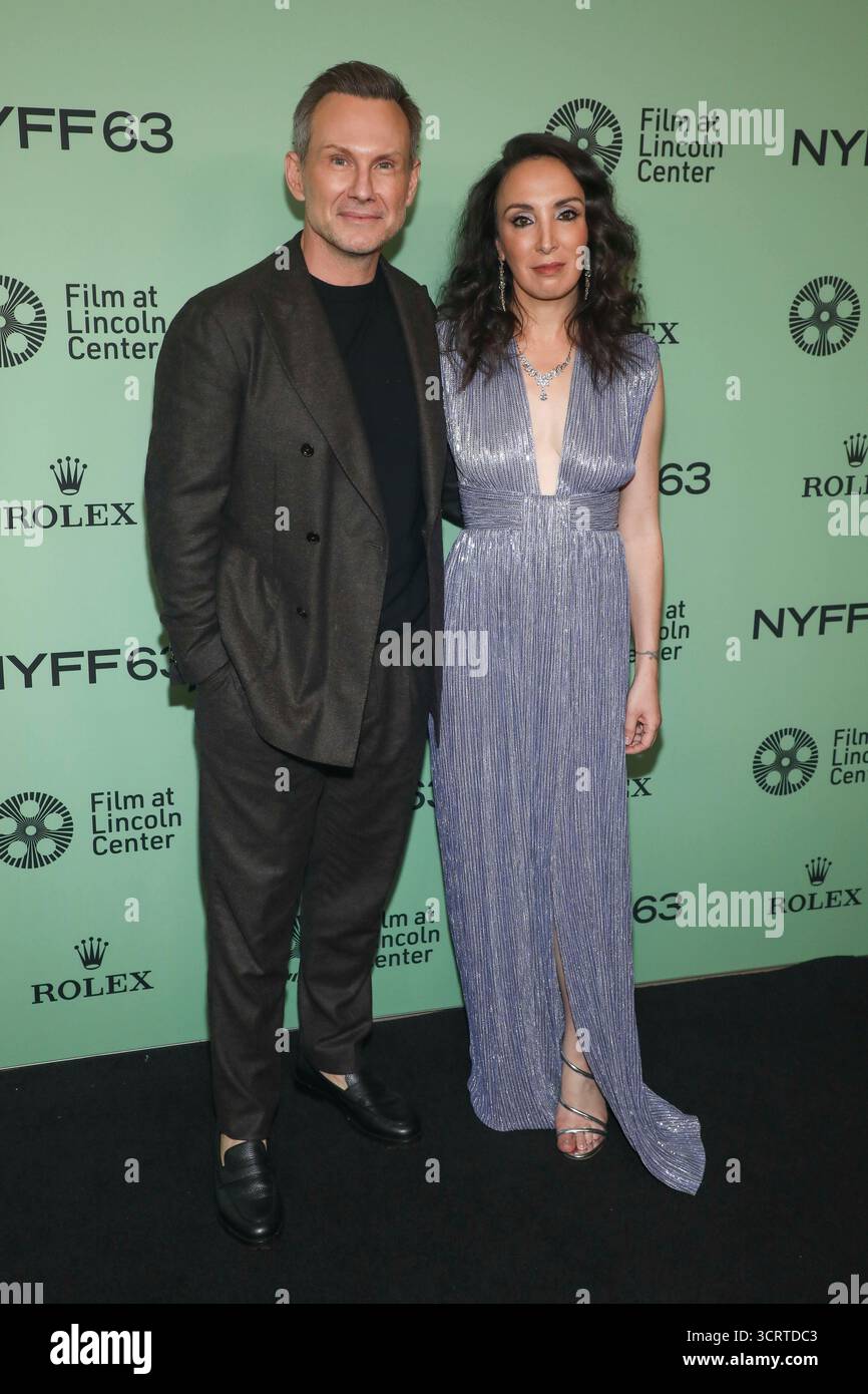 Actor Christian Slater, left, and director Mary Bronstein attend the ...