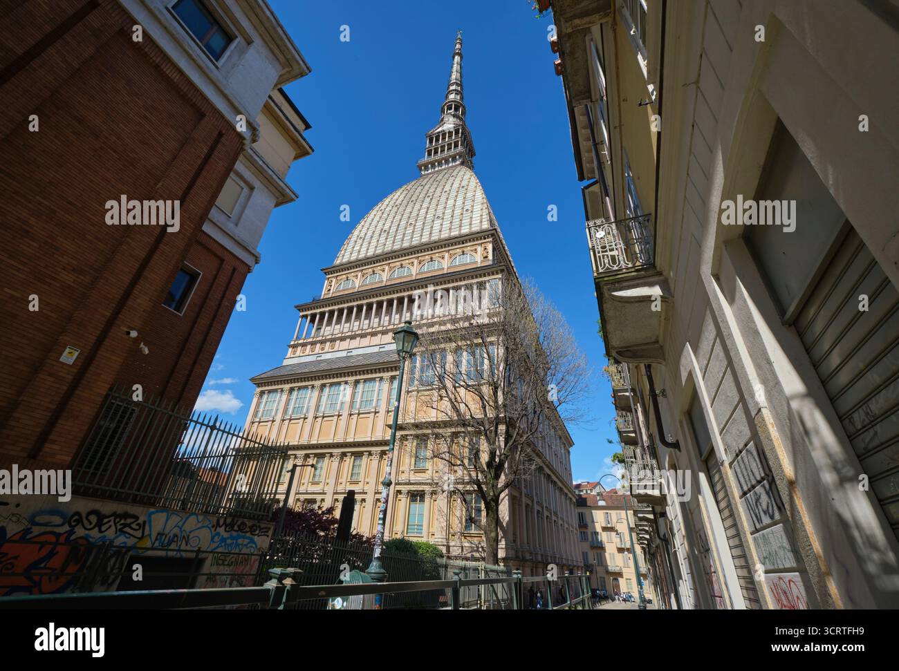 Exterior view of the Alessandro Antonelli design, Mole Antonelliana ...