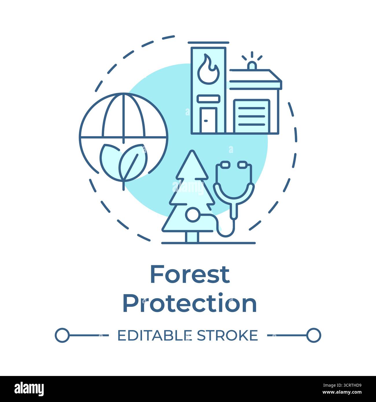 Biodiversity protection symbol Cut Out Stock Images & Pictures - Alamy