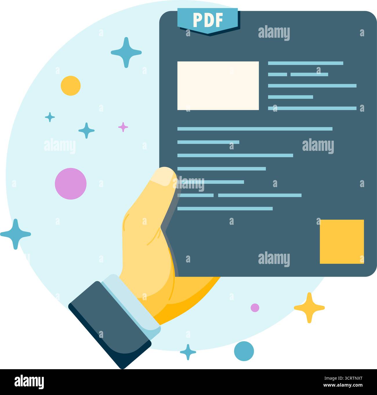 Pdf file Stock Vector Images - Alamy
