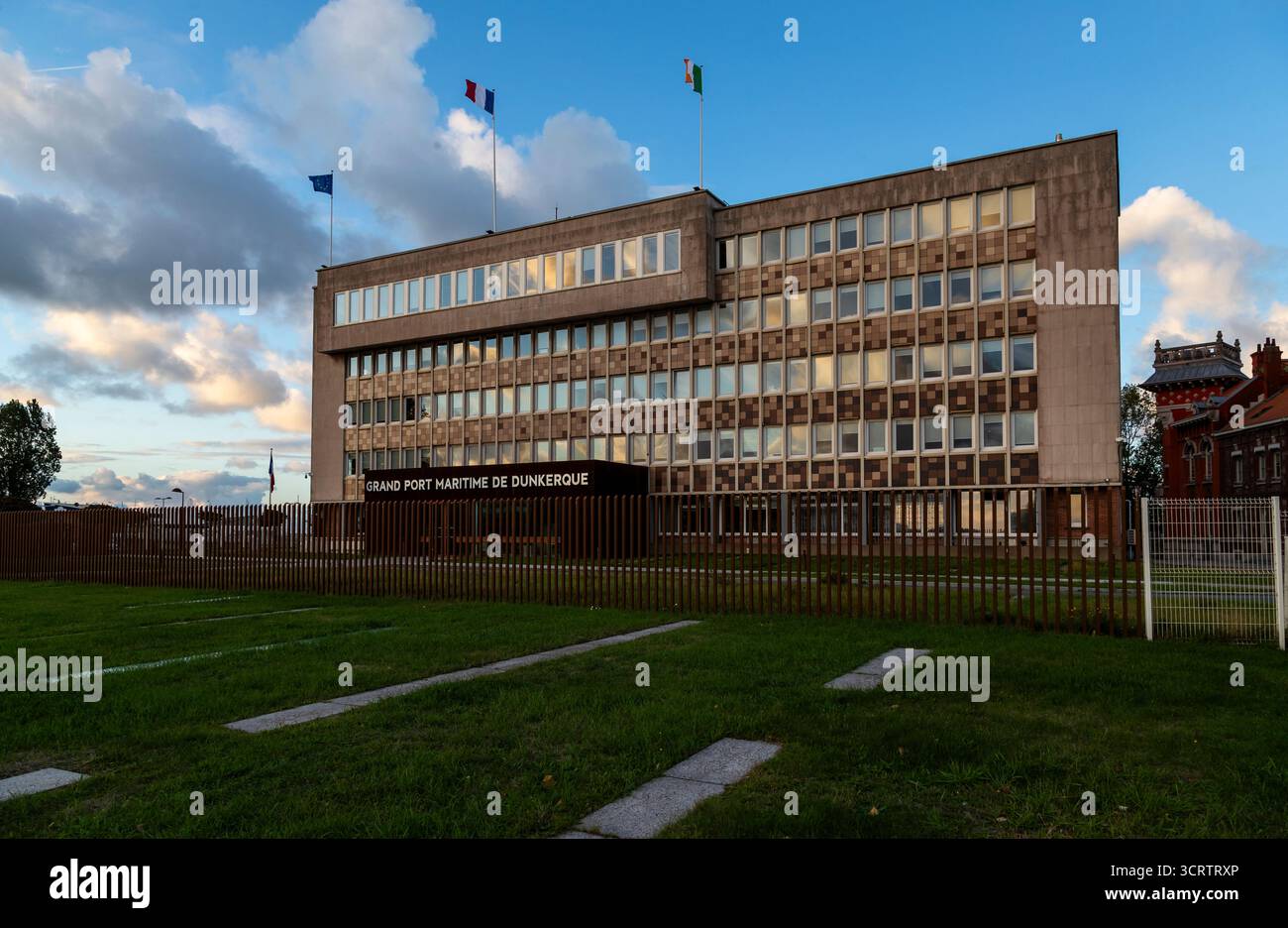 Grand Port Maritime of Dunkirk building, Dunkirk, France Stock Photo ...