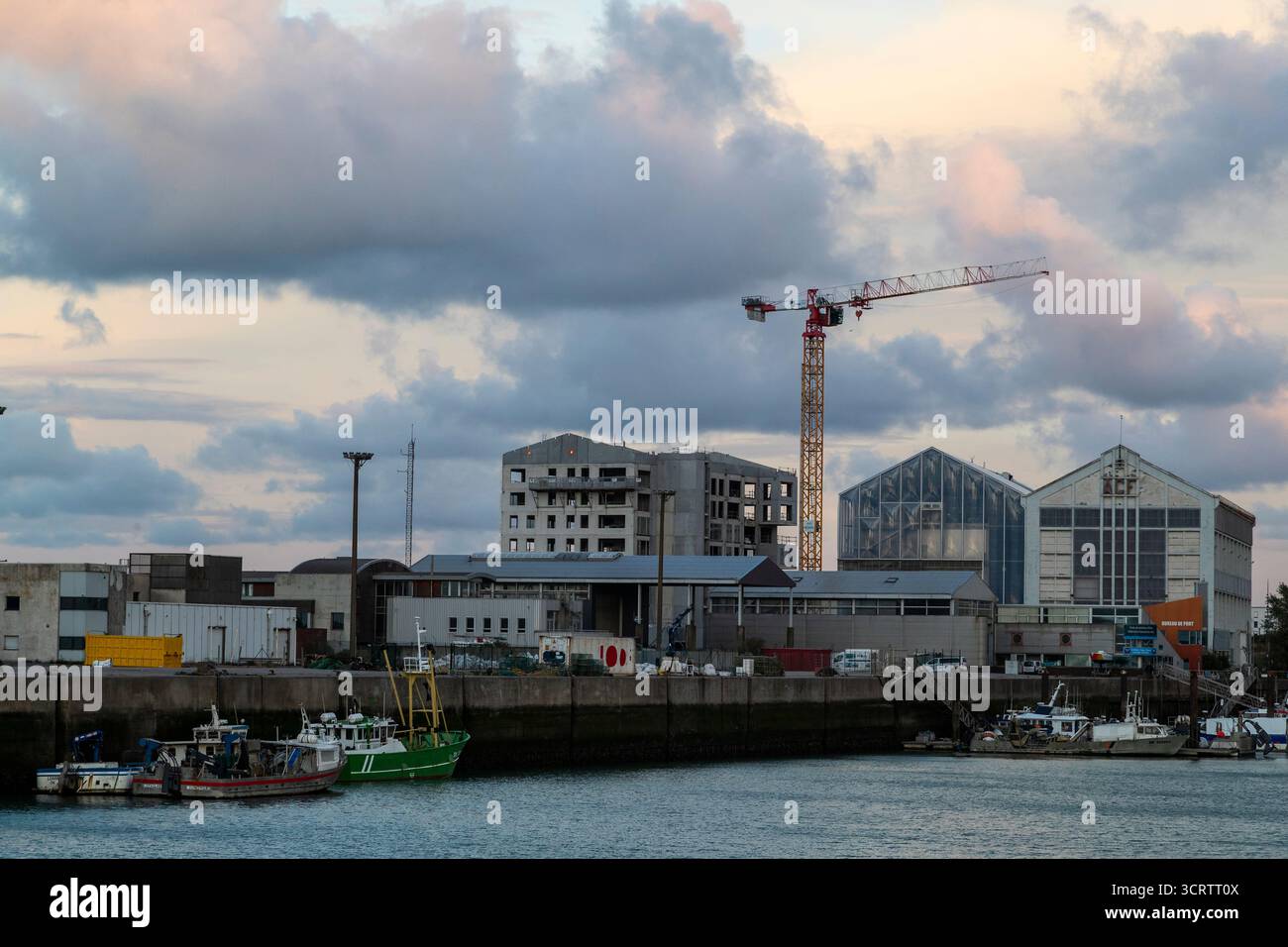 Port du Grand Large, marina and boatyard, Dunkirk, France Stock Photo ...