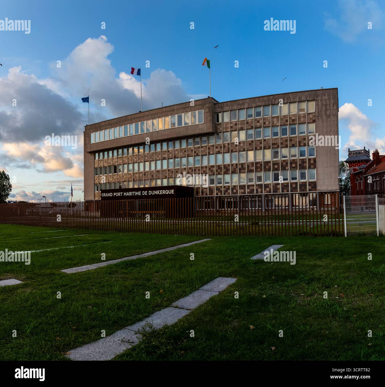 Grand Port Maritime of Dunkirk building, Dunkirk, France Stock Photo ...