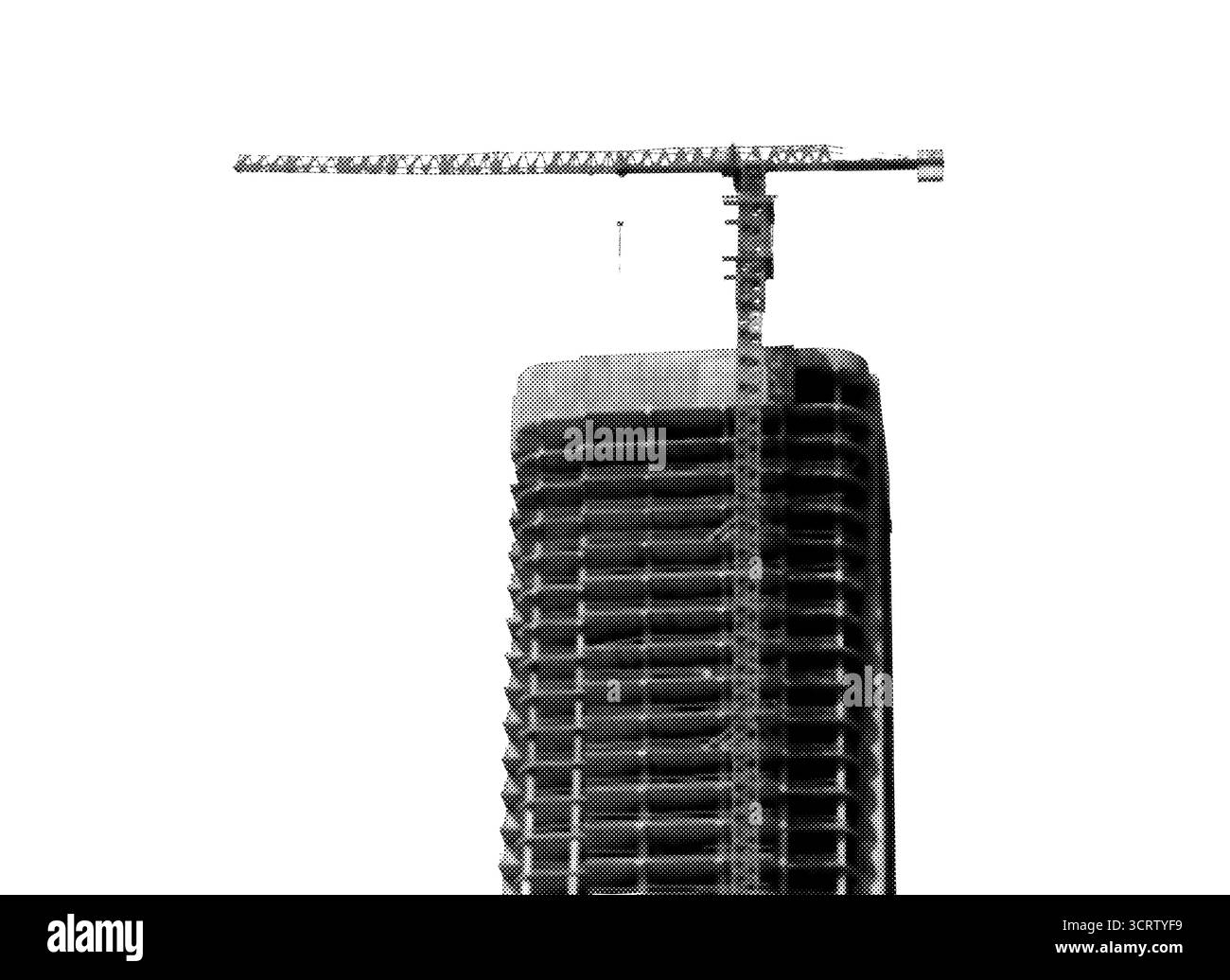 Construction site new multi Black and White Stock Photos & Images - Alamy