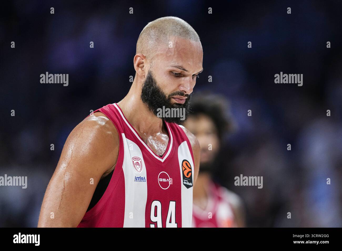 Evan Fournier of Olympiacos Piraeus during the Turkish Airlines Euroleague basketball match ...
