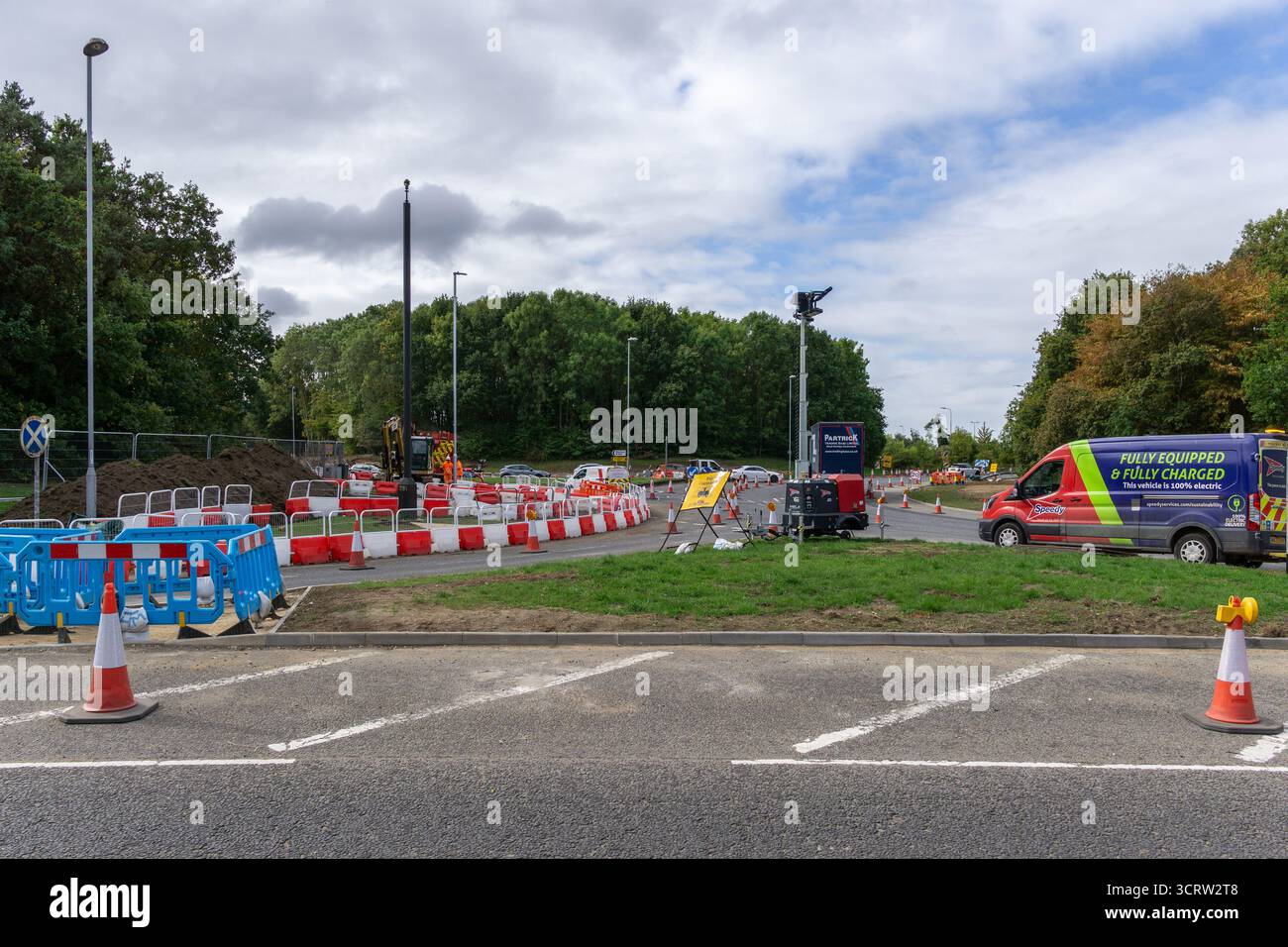 Major roadworks at Queen Eleanor interchange causing traffic disruption ...