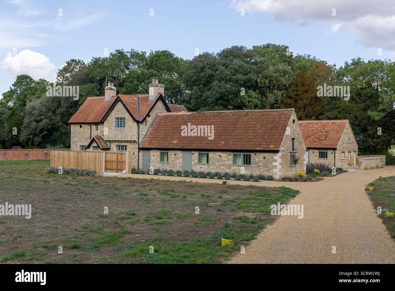 Renovated stone farmhouse and outbuildings in Castle Ashby ...