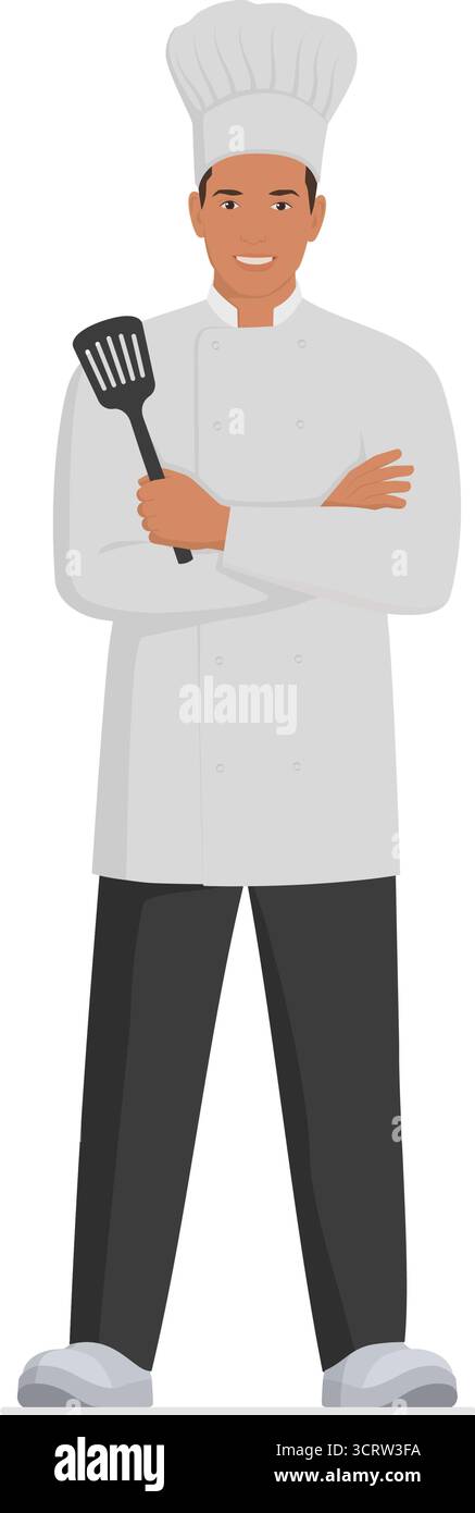 Crossed arms restaurant chef Cut Out Stock Images & Pictures - Alamy