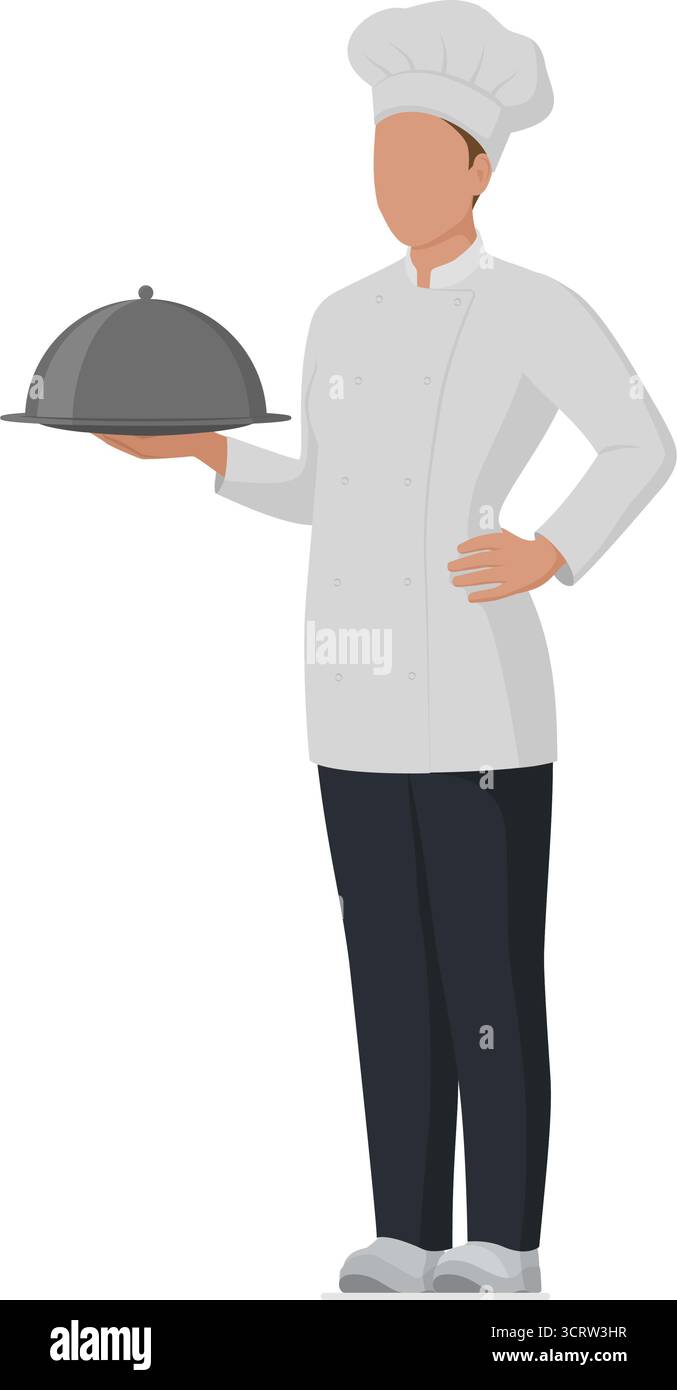 Woman holding cooking dish Stock Vector Images - Alamy