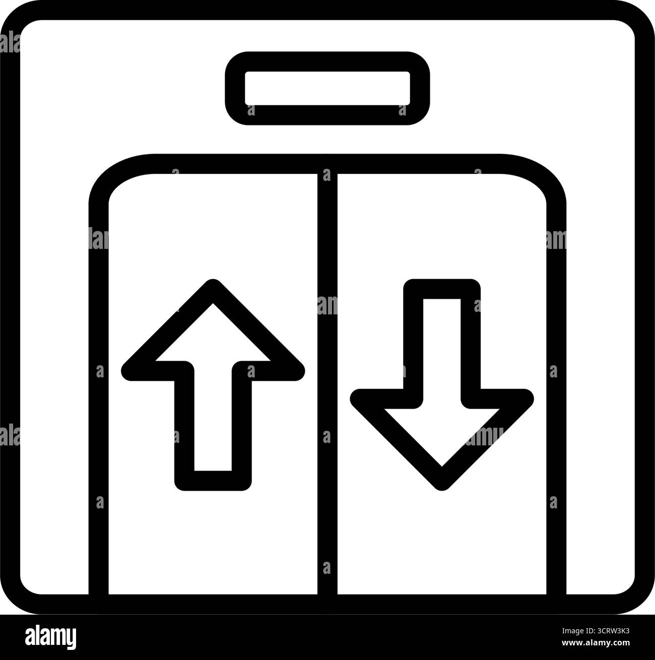 Lobby elevator icon outline Stock Vector Images - Alamy