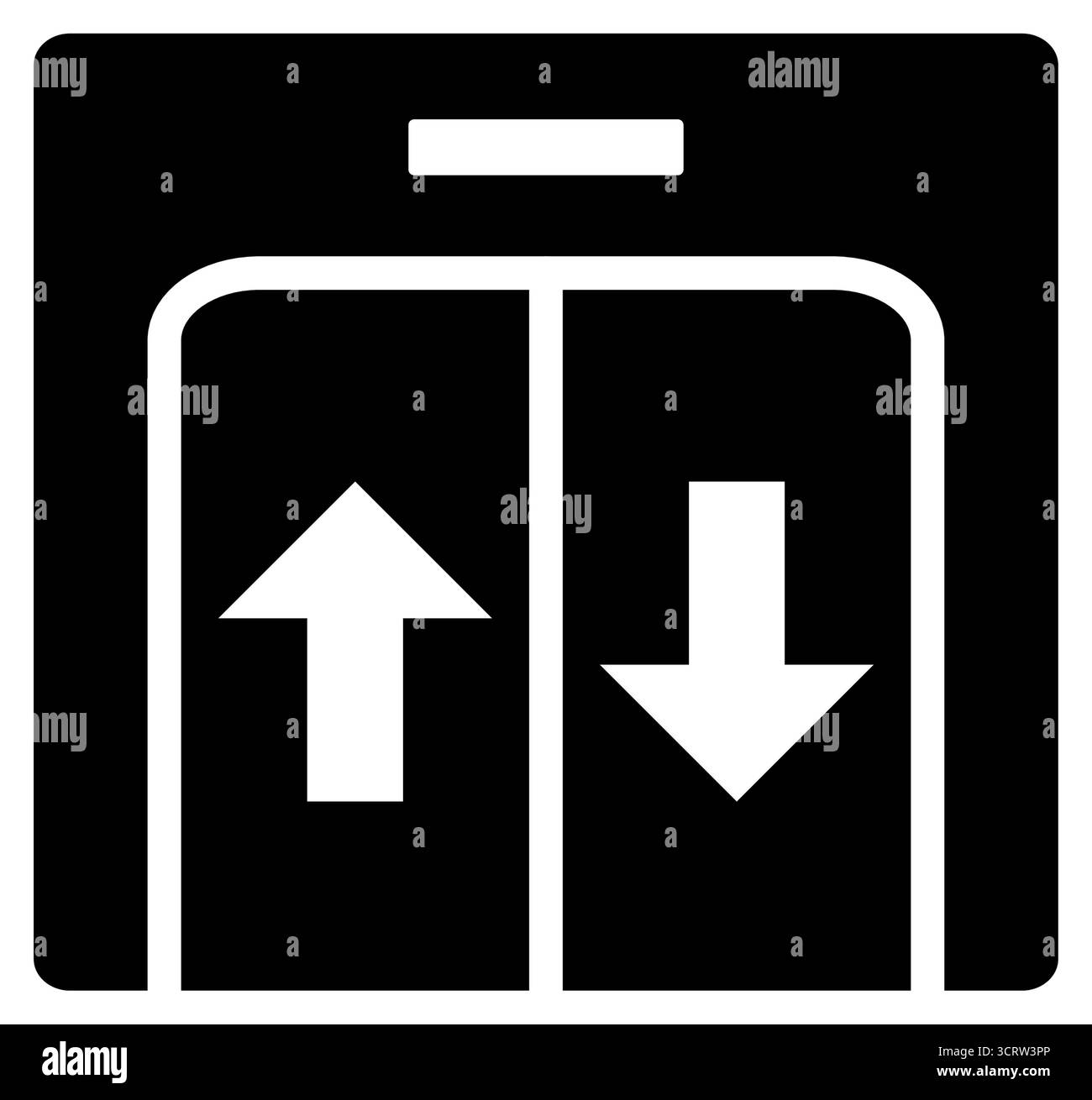 Lobby elevator icon outline Stock Vector Images - Alamy