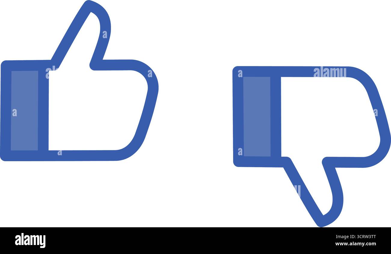 Social media icon vector vectors hi-res stock photography and images ...