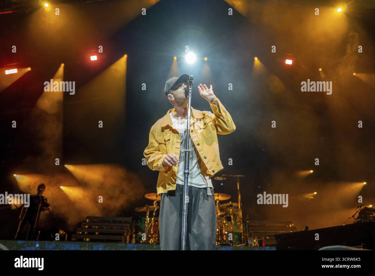 Ryan Tedder, singer of OneRepublic live on Escape to Europe 2025 Tour ...