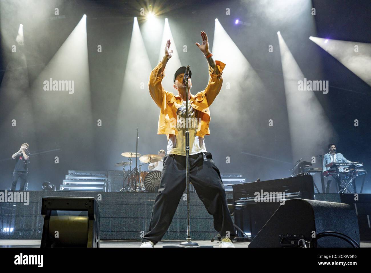 Ryan Tedder, singer of OneRepublic live on Escape to Europe 2025 Tour ...