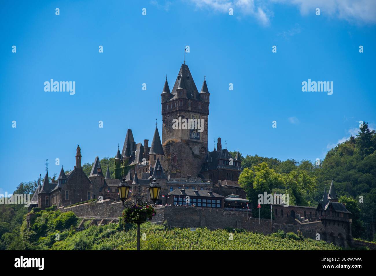 The Reichsburg Castle in Cochem, Germany Stock Photo - Alamy