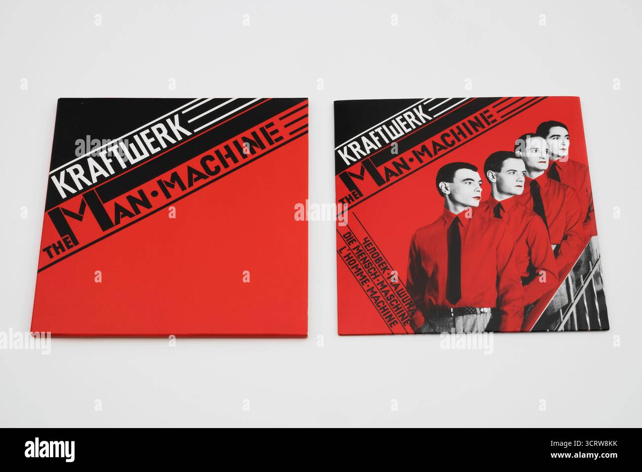 Kraftwerk The Man Machine album Stock Photo - Alamy