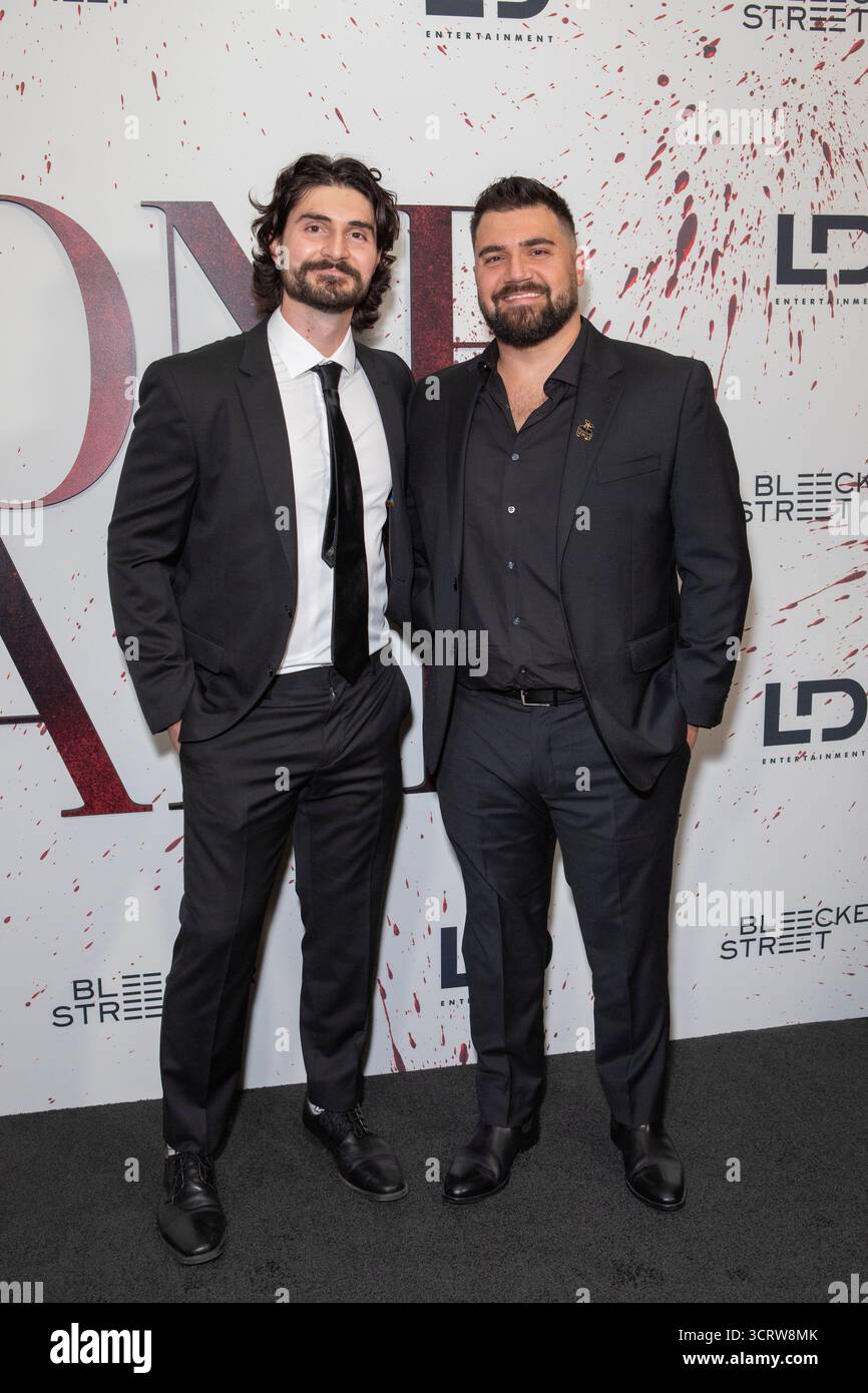 Joseph Yakob and Jacob Yakob attend a special screening of "Bone Lake ...