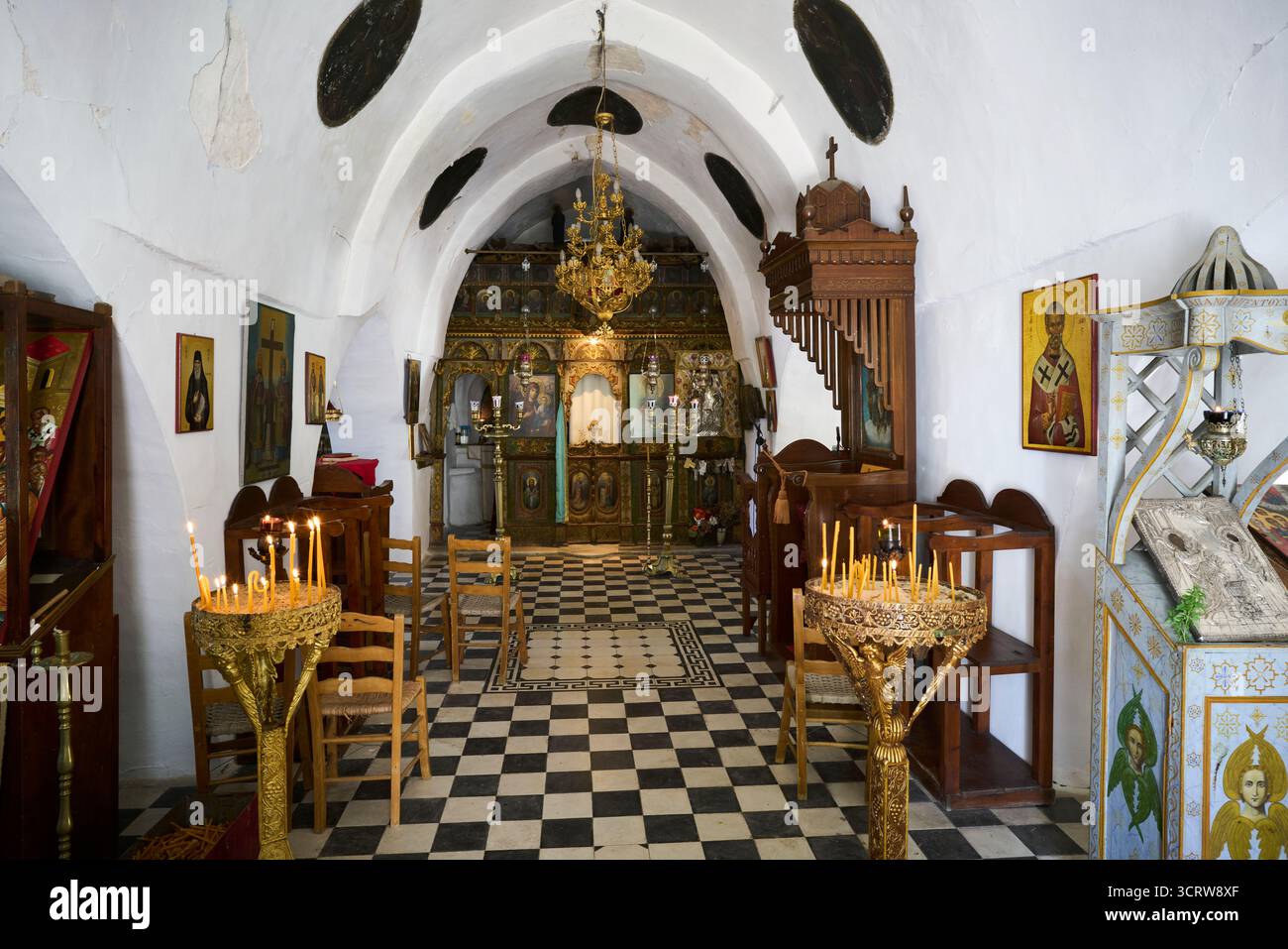 Ikaria mounde monastery hi-res stock photography and images - Alamy