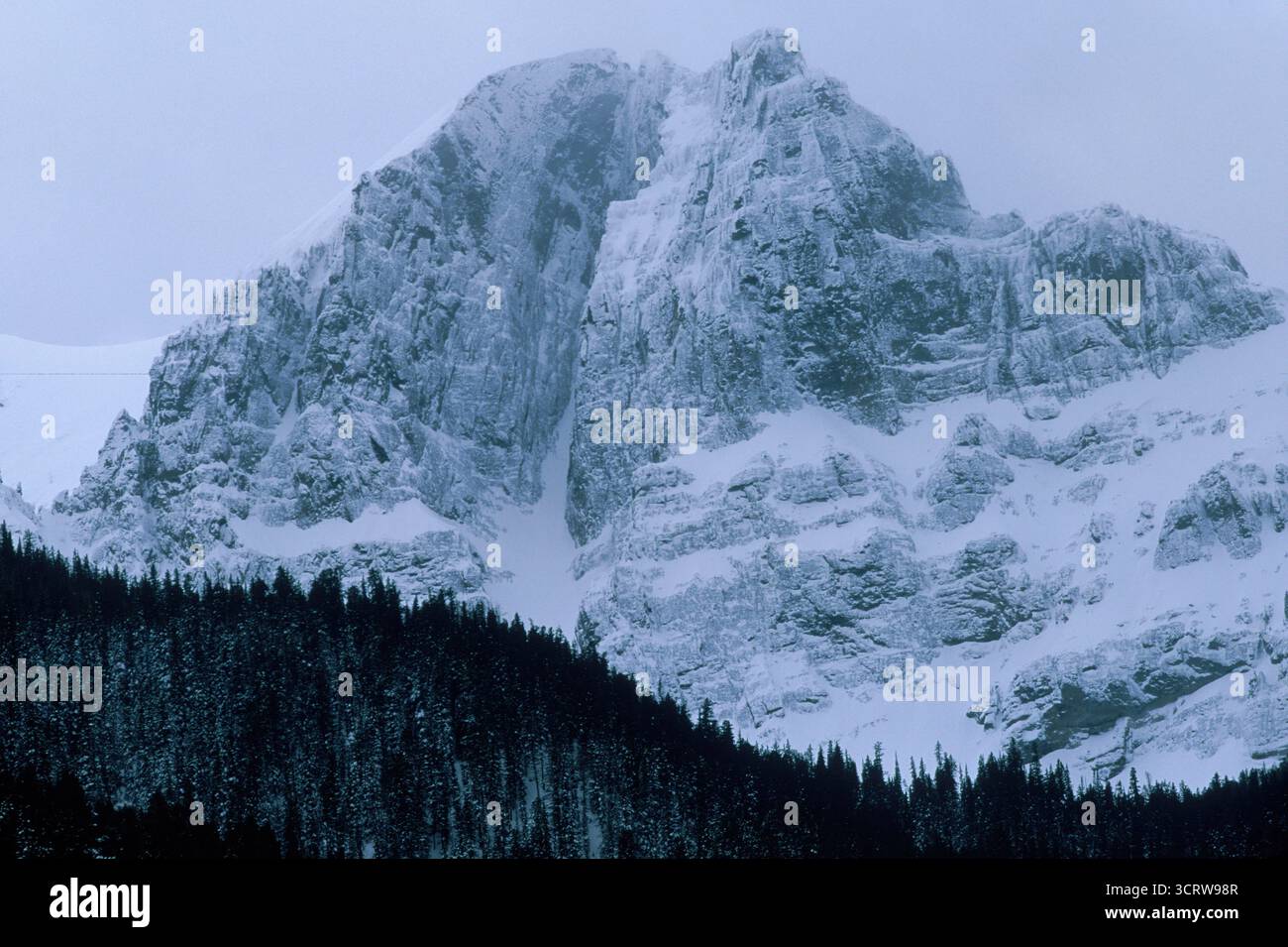 Abiathar Peak, 10,928 ft. rises at the northeast corner of Yellowstone ...