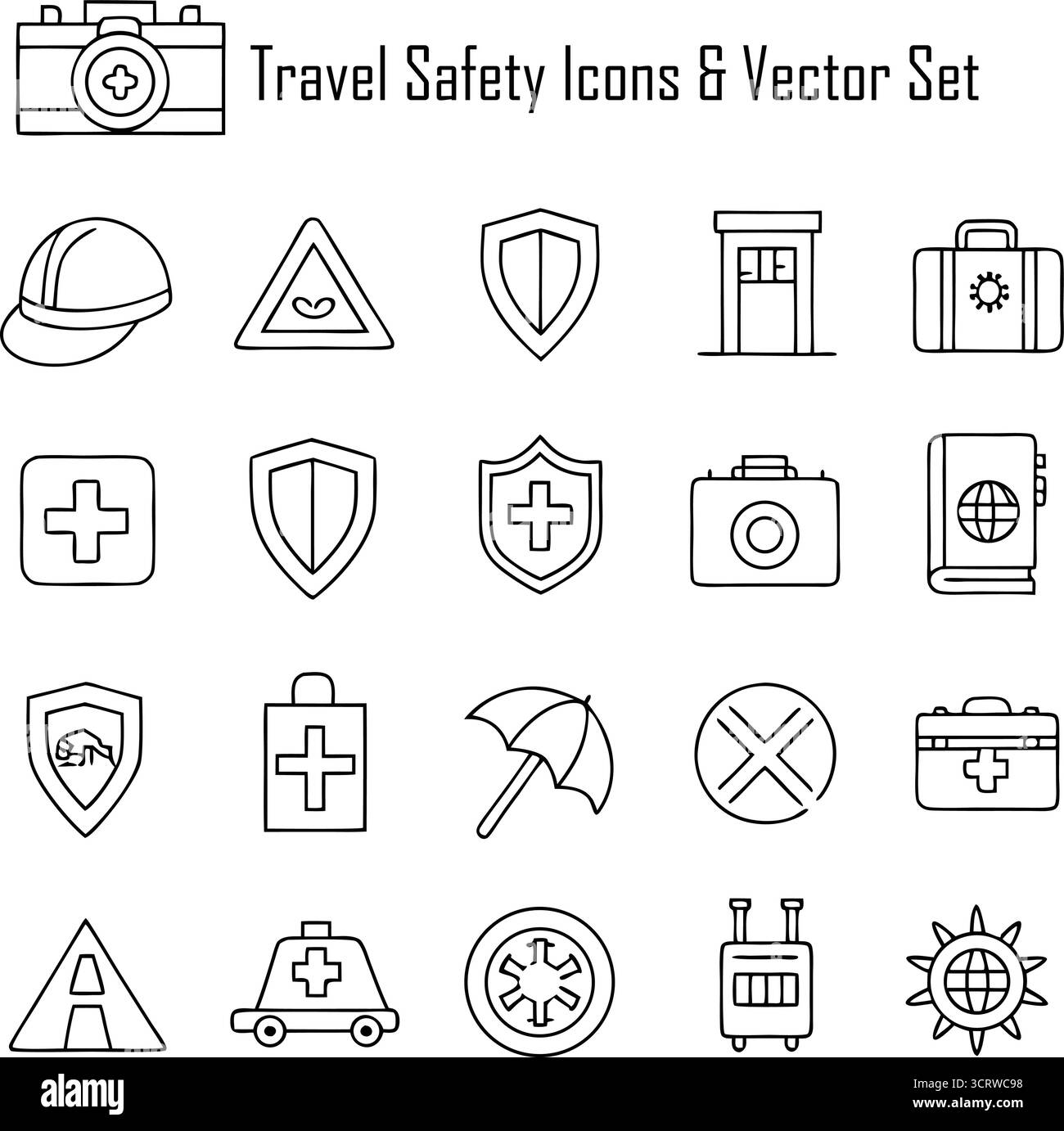 Family safety emergency Stock Vector Images - Alamy