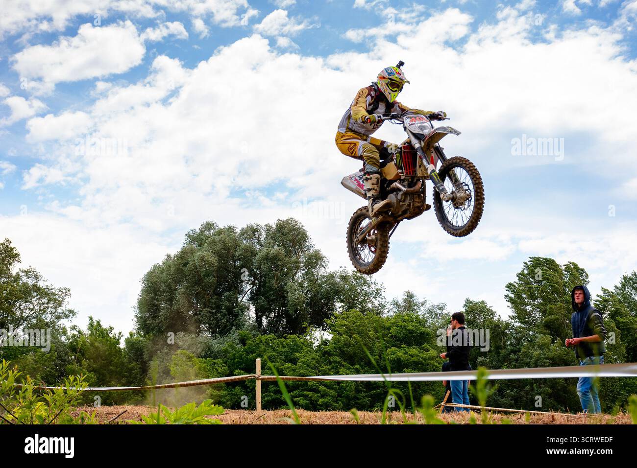 Person jump professional motorcyclist hi-res stock photography and ...