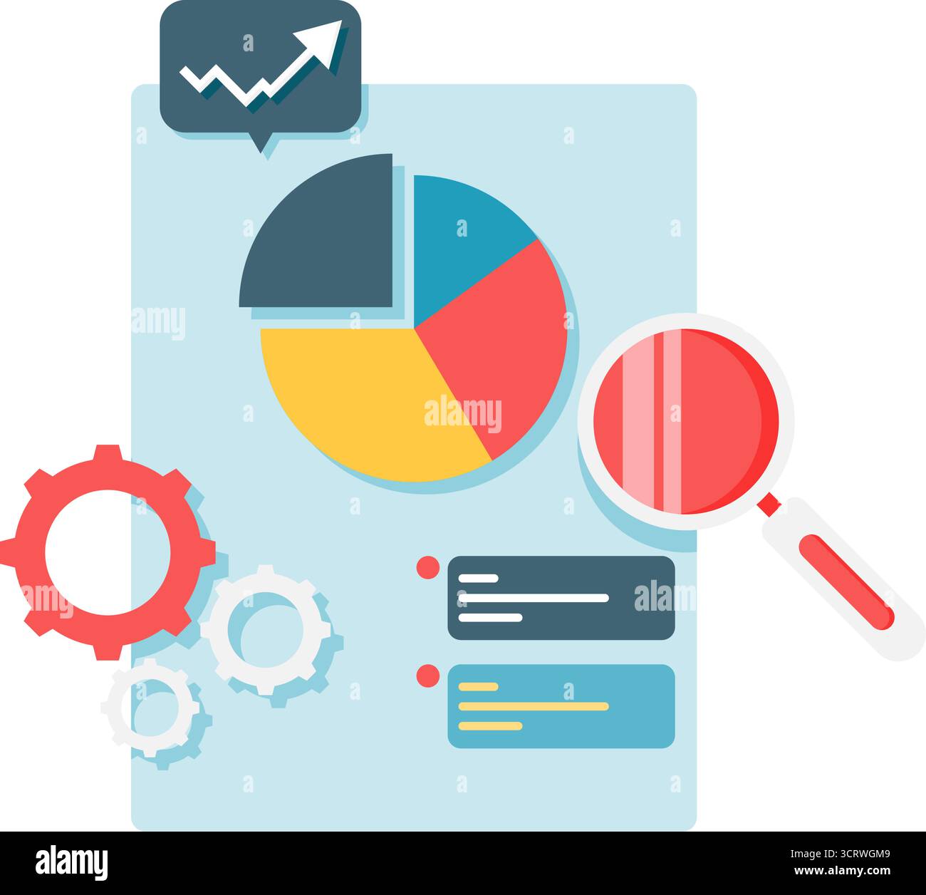 Industry trend analysis Stock Vector Images - Alamy