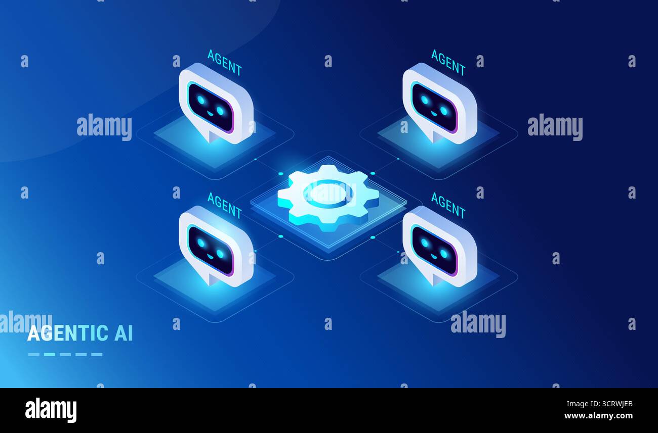 Agentic AI workflow diagram with multi agent system - Artificial ...