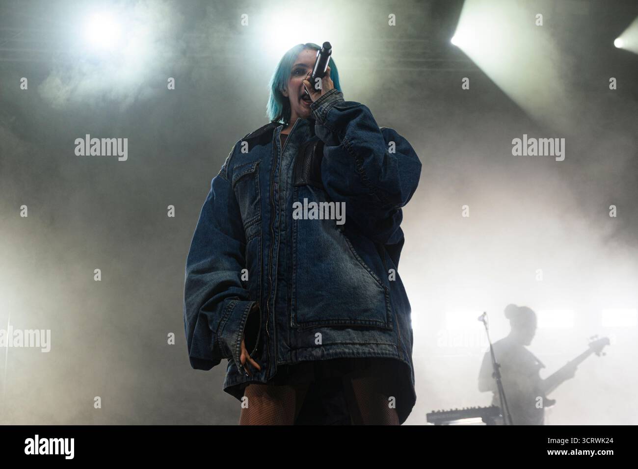 Rose Villain – real name Rosa Luini - performs on stage of Atlantico ...