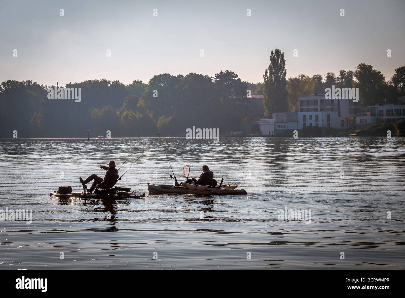 Berlin Treptow-Köpenick, der Fluss DAHME im Ortsteil Wendenschloss - 03 ...
