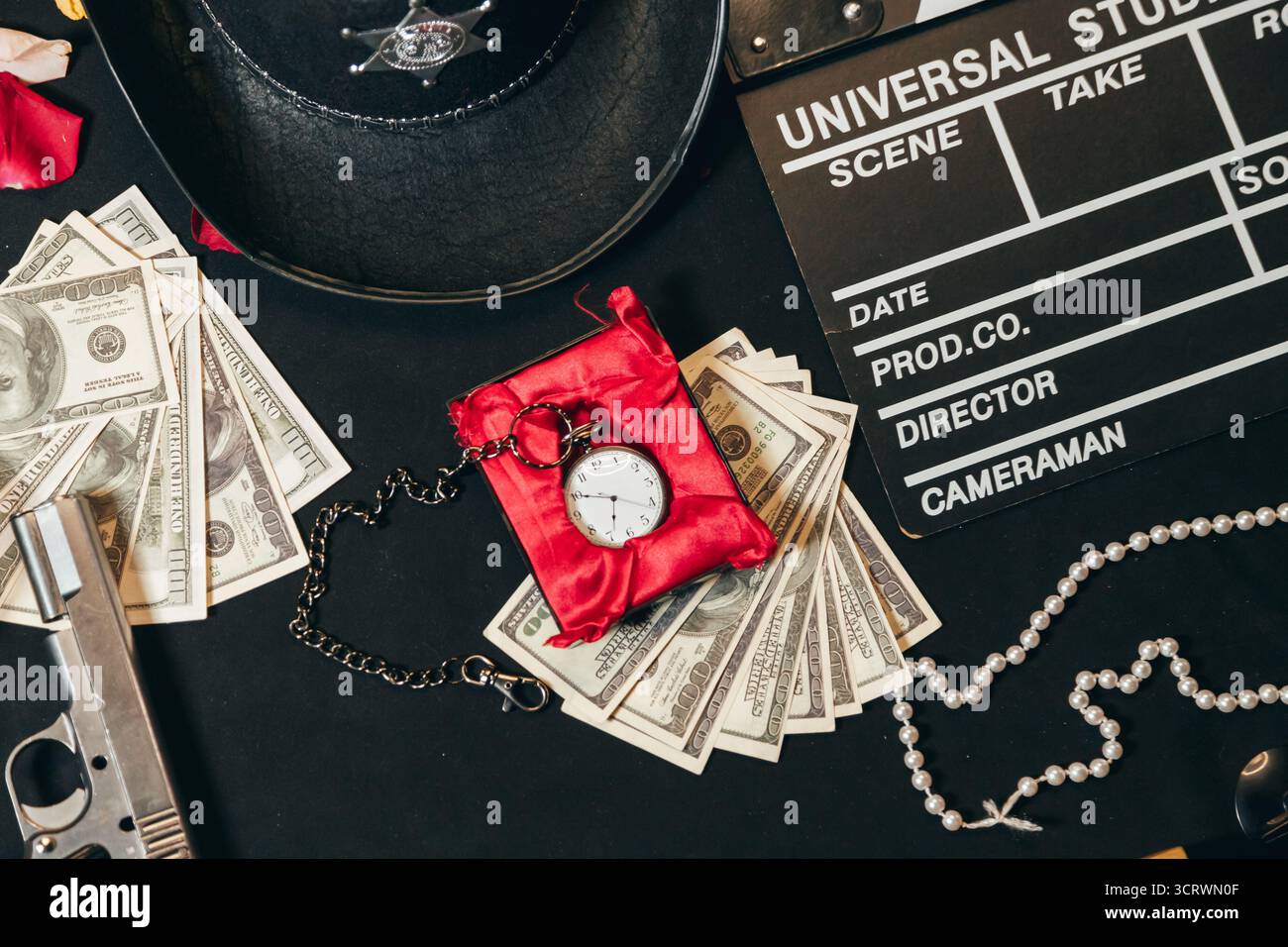 Game mafia gun hat on hi-res stock photography and images - Alamy