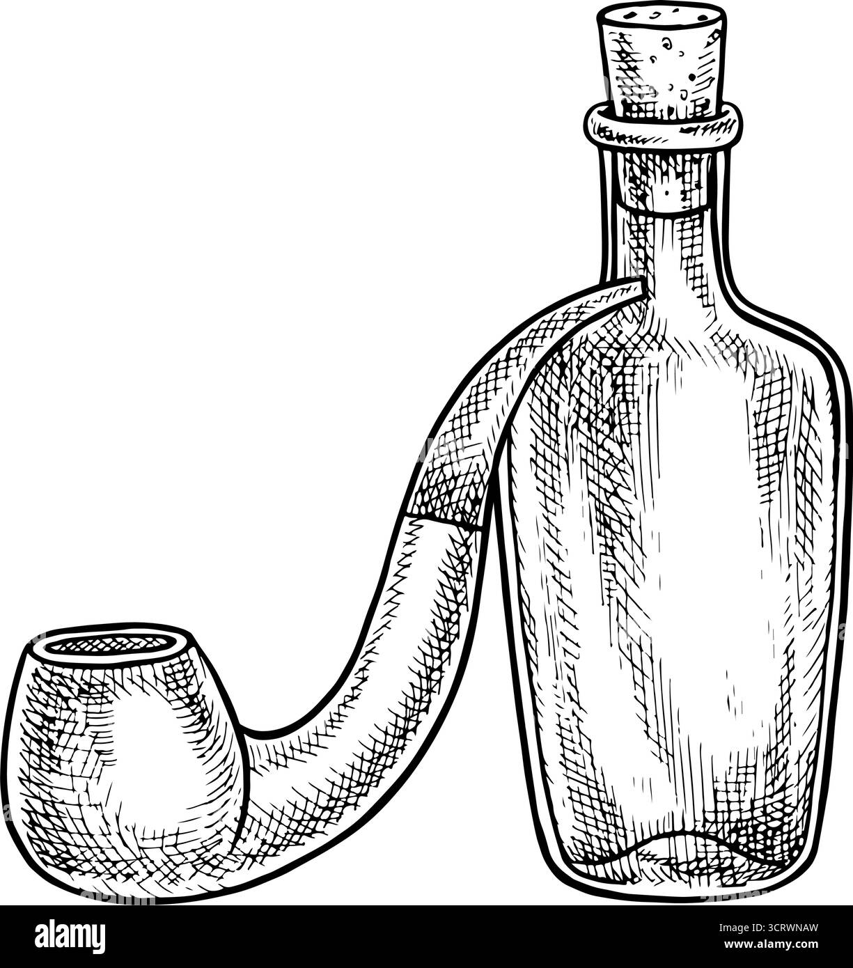 Pipe hand Black and White Stock Photos & Images - Alamy