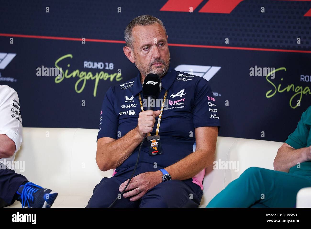 Singapore, Singapour. 03rd Oct, 2025. NIELSEN Steve (gbr), Alpine F1 ...