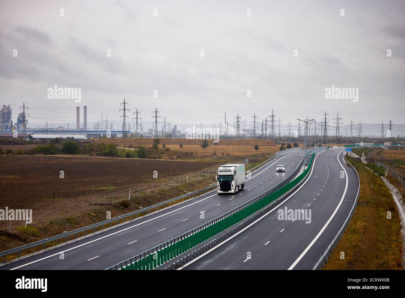Landscape expressway in romania hi-res stock photography and images - Alamy