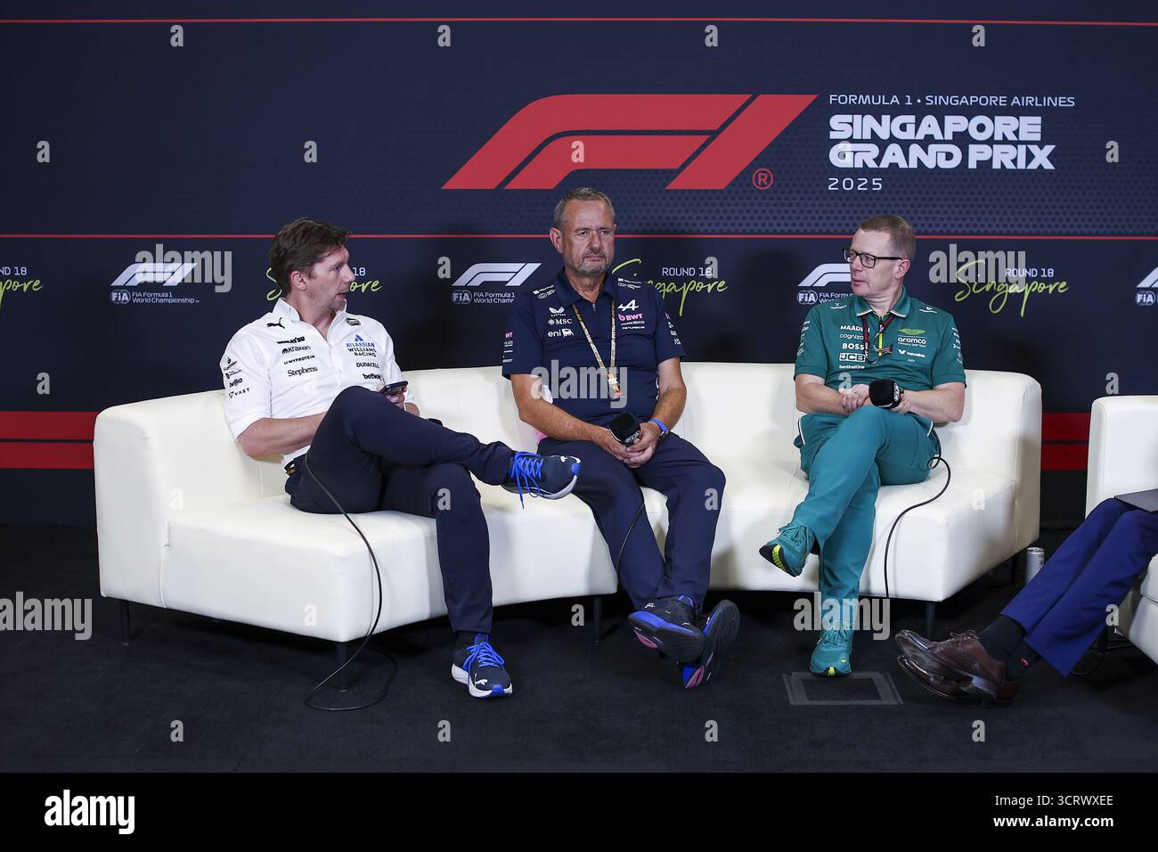 VOWLES James, Team Principal of Williams Racing, NIELSEN Steve (gbr ...