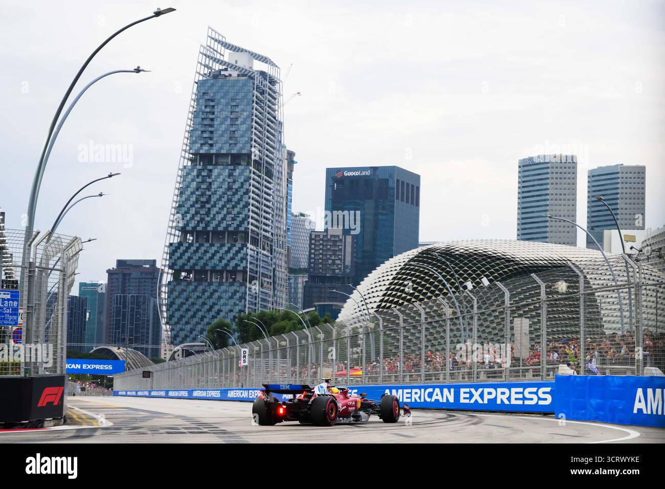 Marina Bay Street Circuit, Singapore. 3rd Oct 2025. Lewis Hamilton of ...