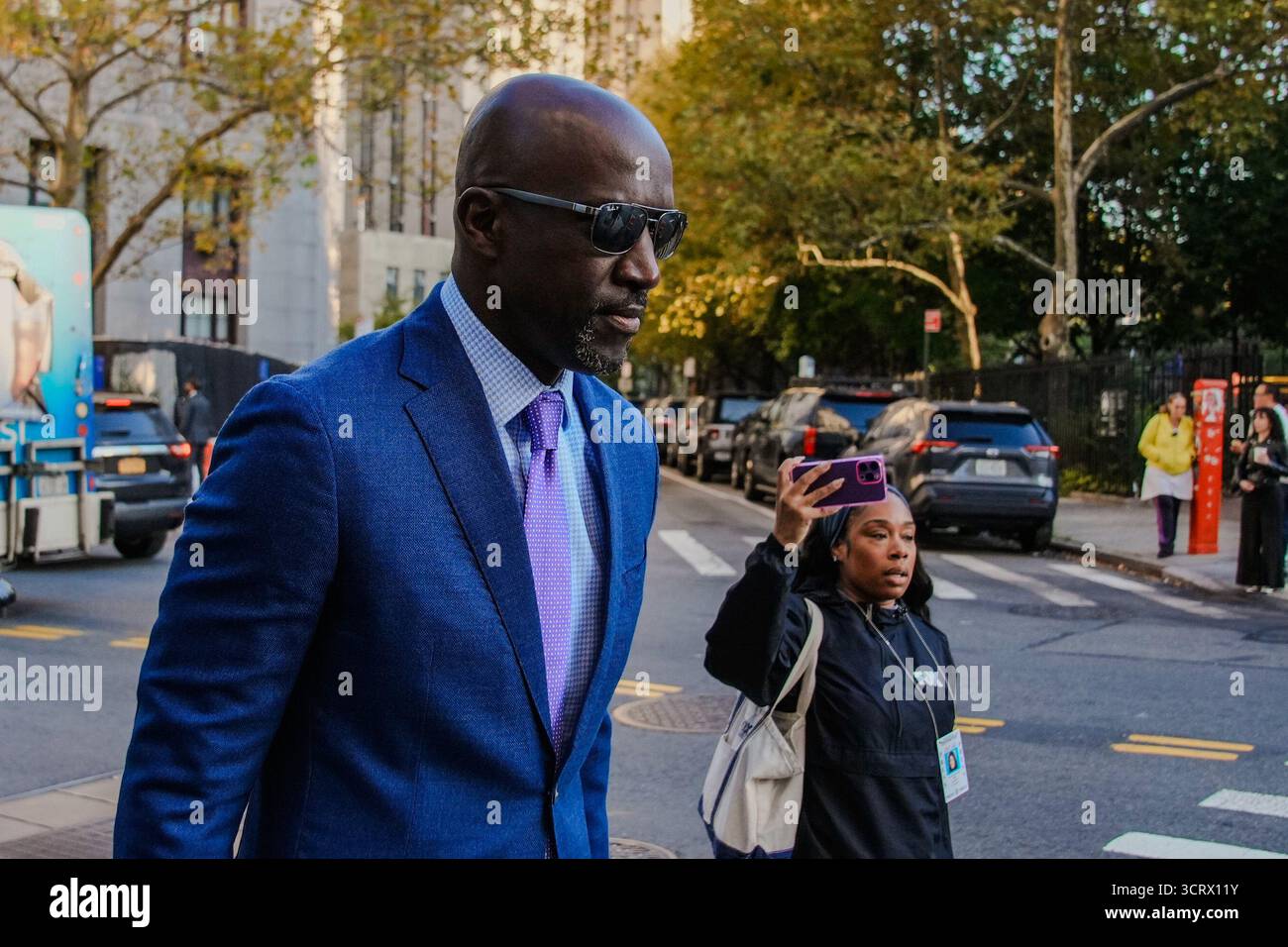 Attorney for Sean "Diddy" Combs, Xavier Donaldson arrives to the ...