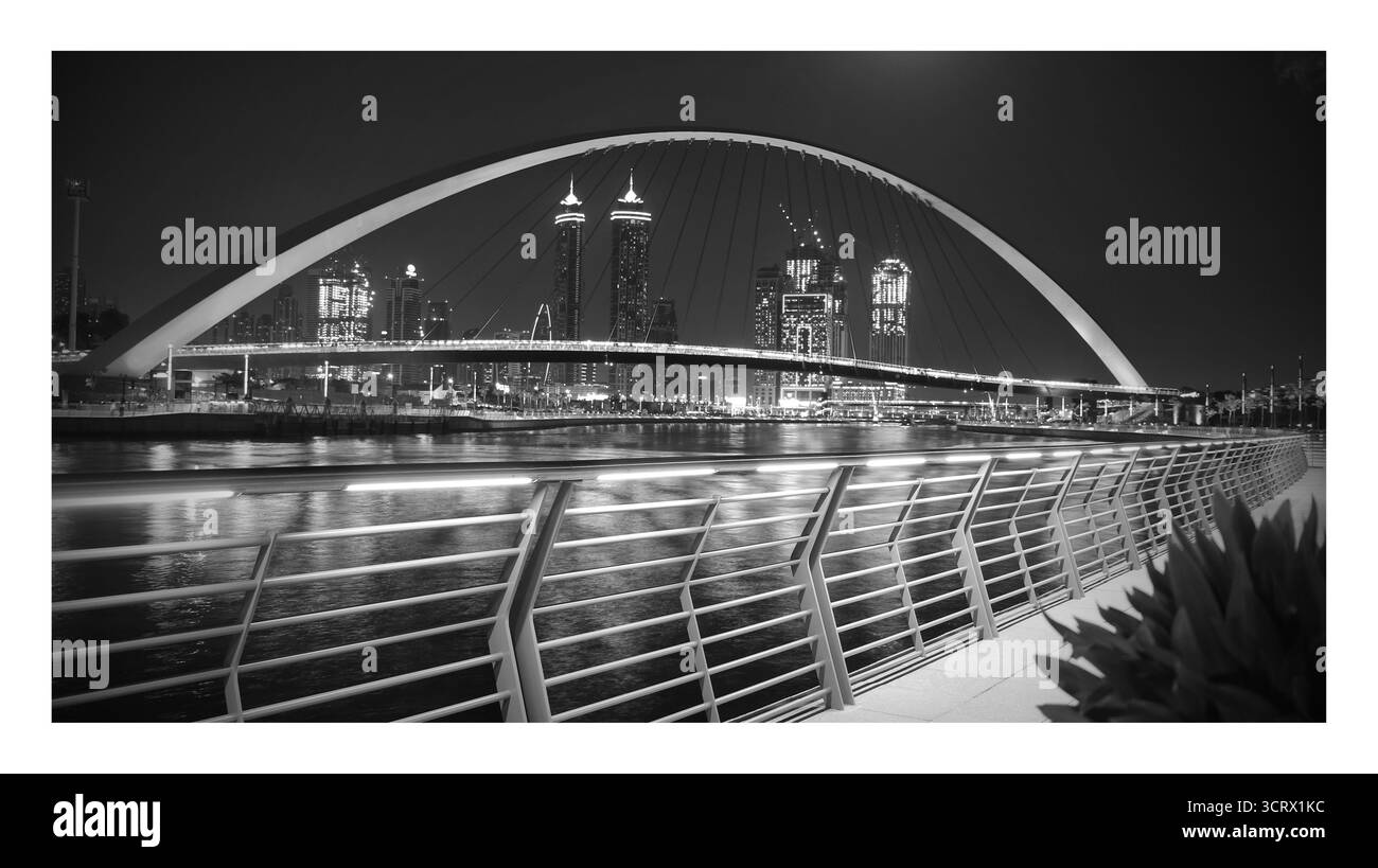 Waterfront evening Cut Out Stock Images & Pictures - Alamy