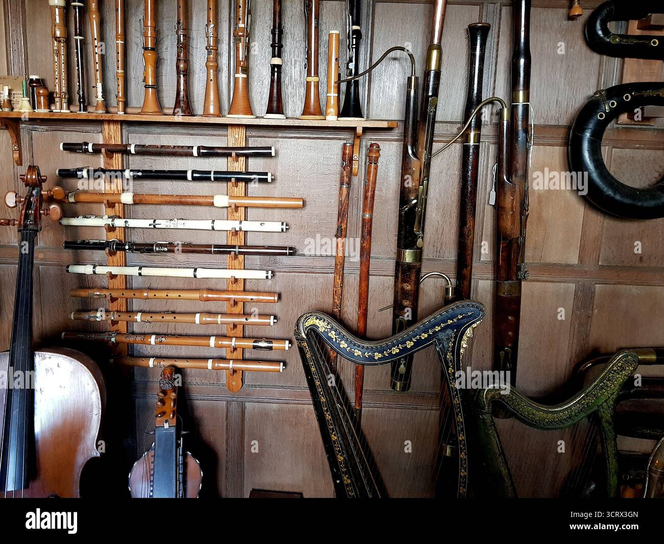King instruments painting hi-res stock photography and images - Alamy