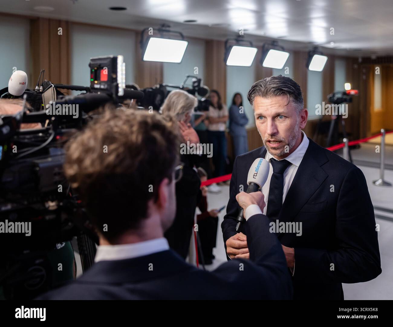 THE HAGUE - Frank Rijkaart, outgoing Minister of the Interior and ...